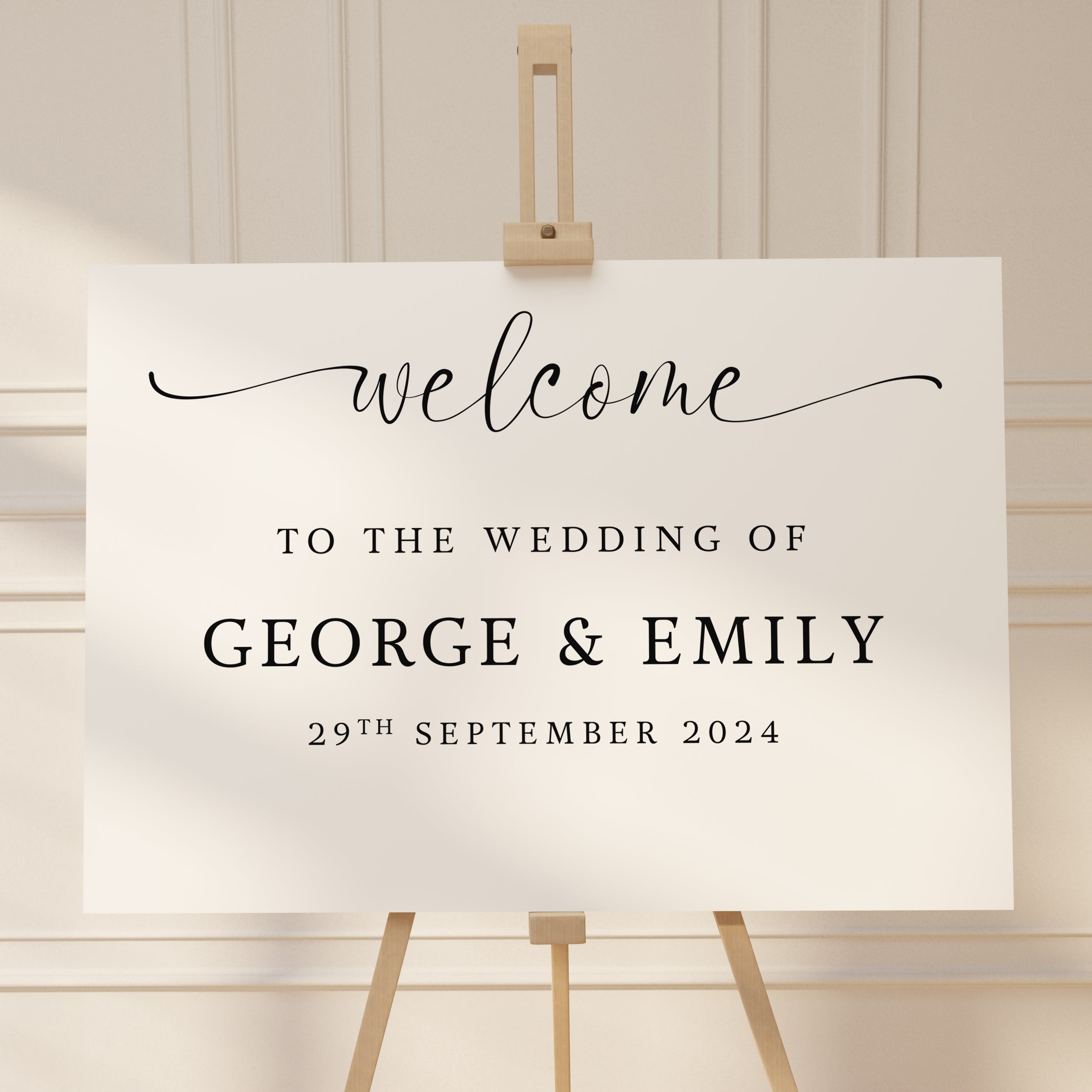 A2 Welcome Sign – Scotch Bay Studio